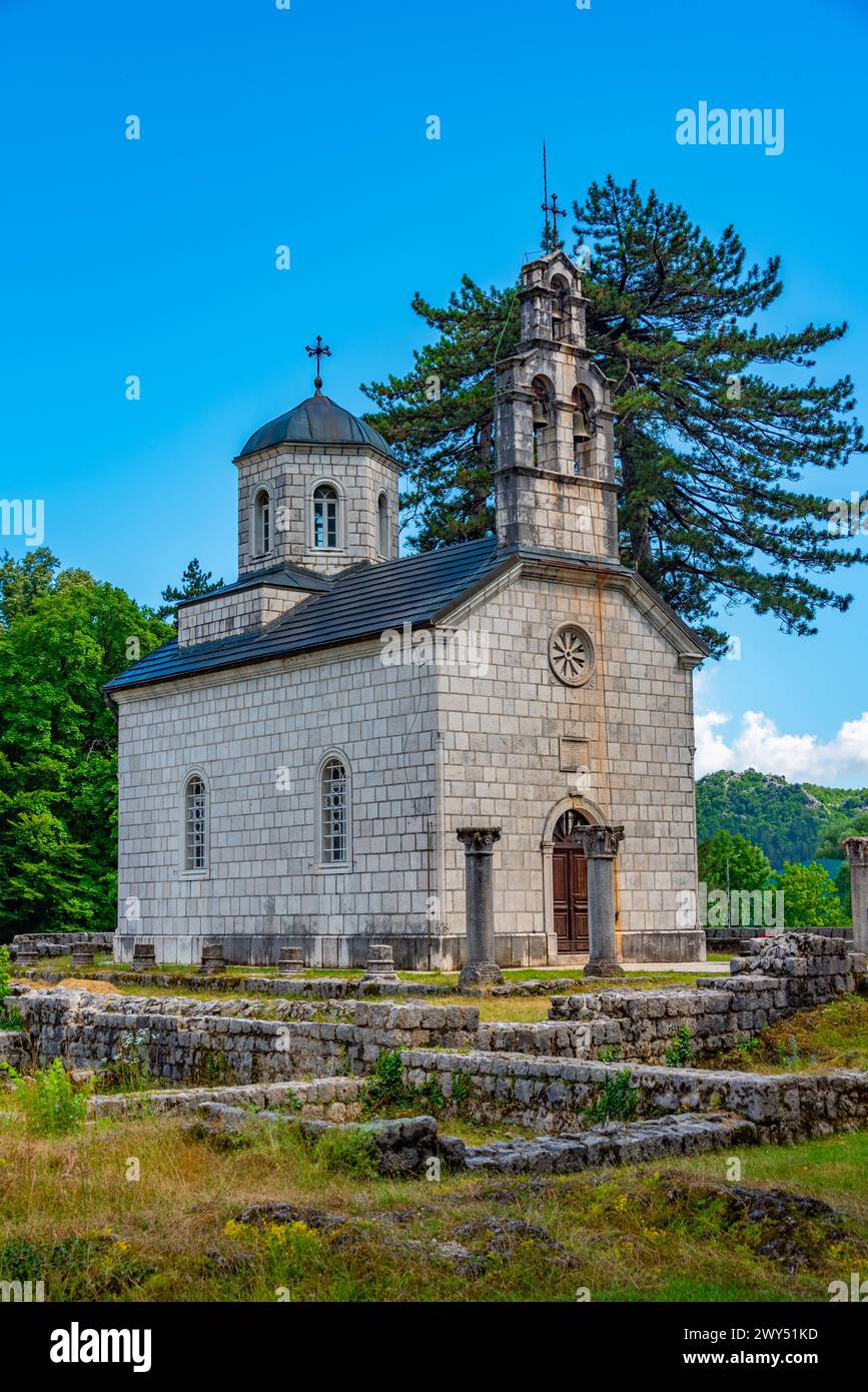 Castle church in Cetinje, Montenegro Stock Photo - Alamy