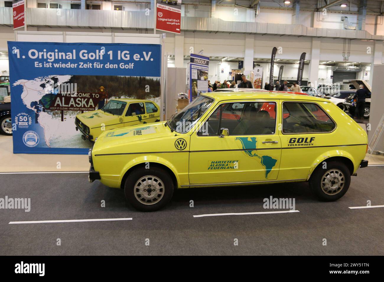 VW Golf LS Golf 1, Baujahr 1974, Härtetest Alaska Feuerland Tour ...