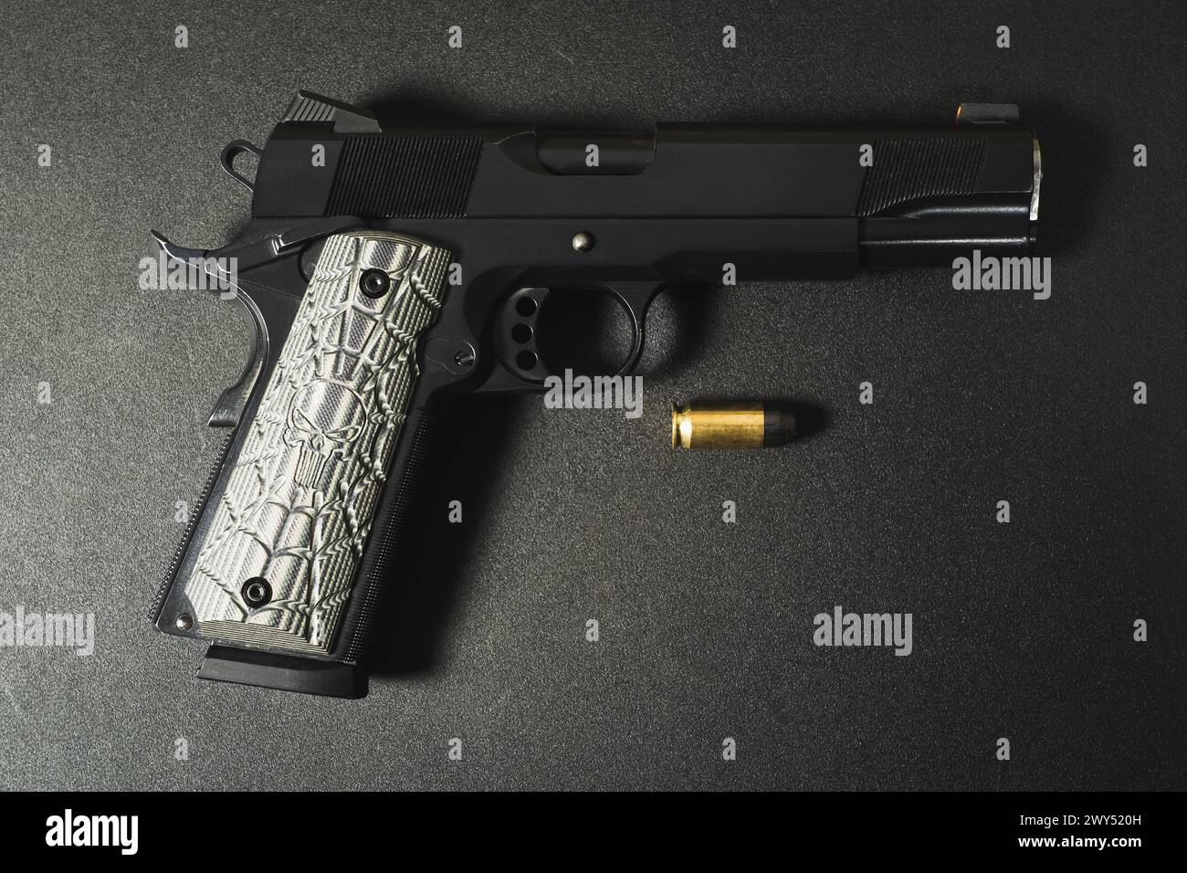 American classic pistol model 1911 for 45 acp caliber. An excellent ...