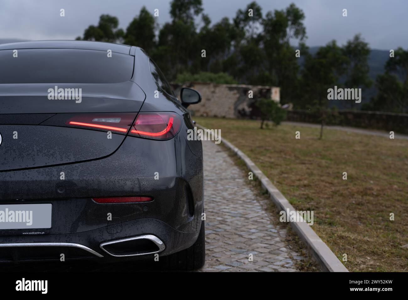 Mercedes CLE. The new coupé from mercedes Stock Photo - Alamy