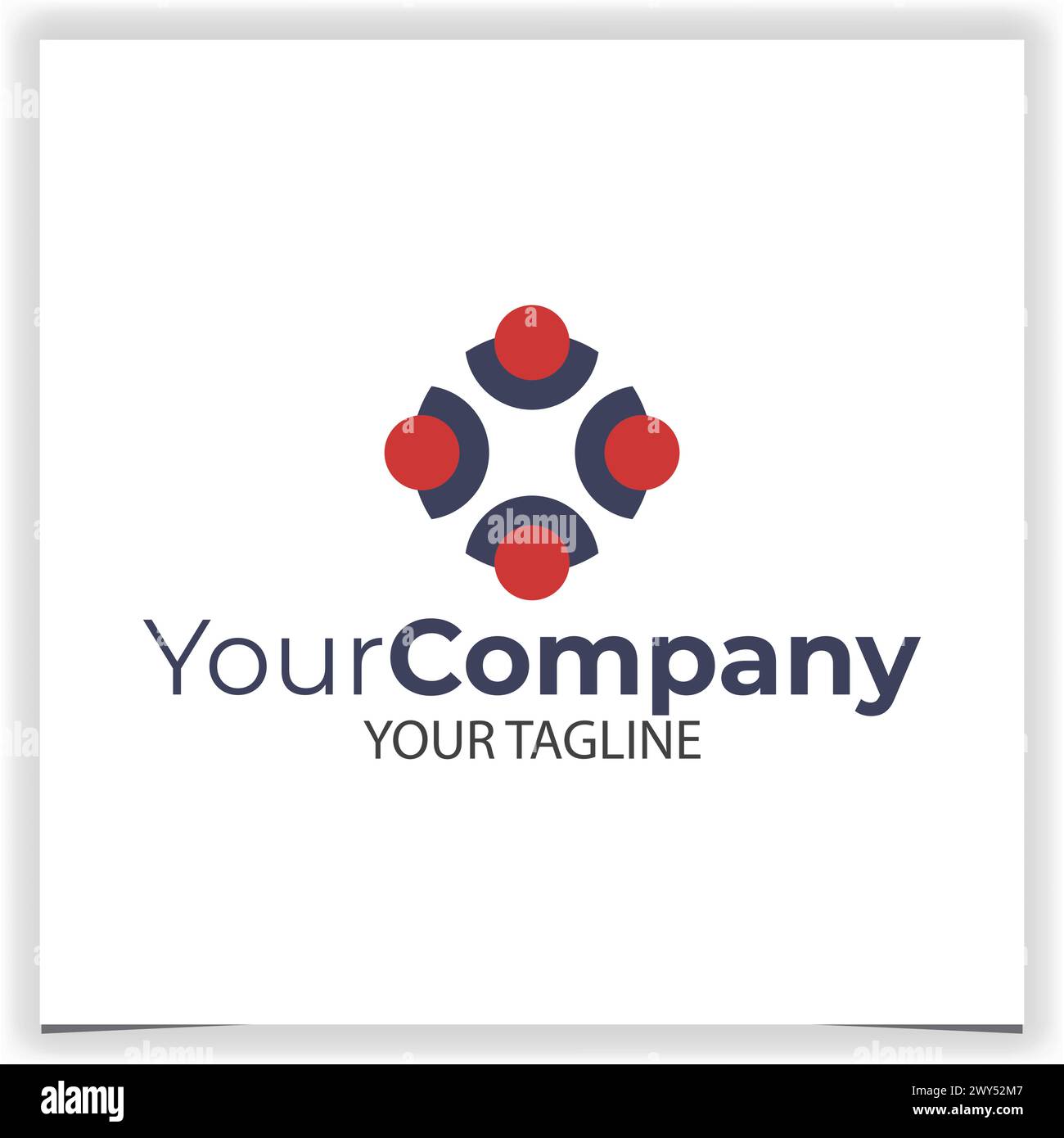 Vector meet group logo design template Stock Vector Image & Art - Alamy