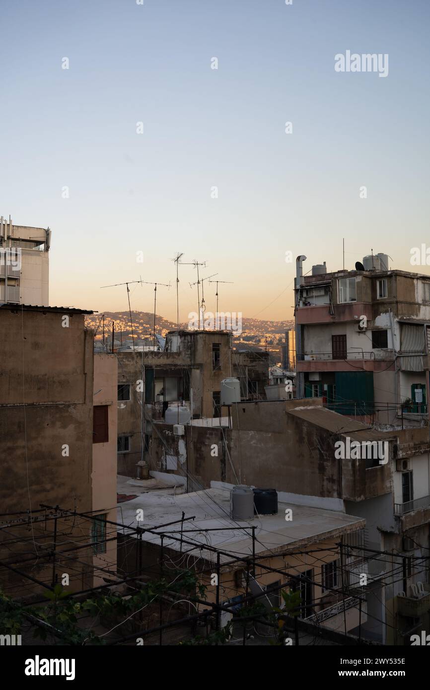 The skyline of Beirut, Lebanon Stock Photo - Alamy
