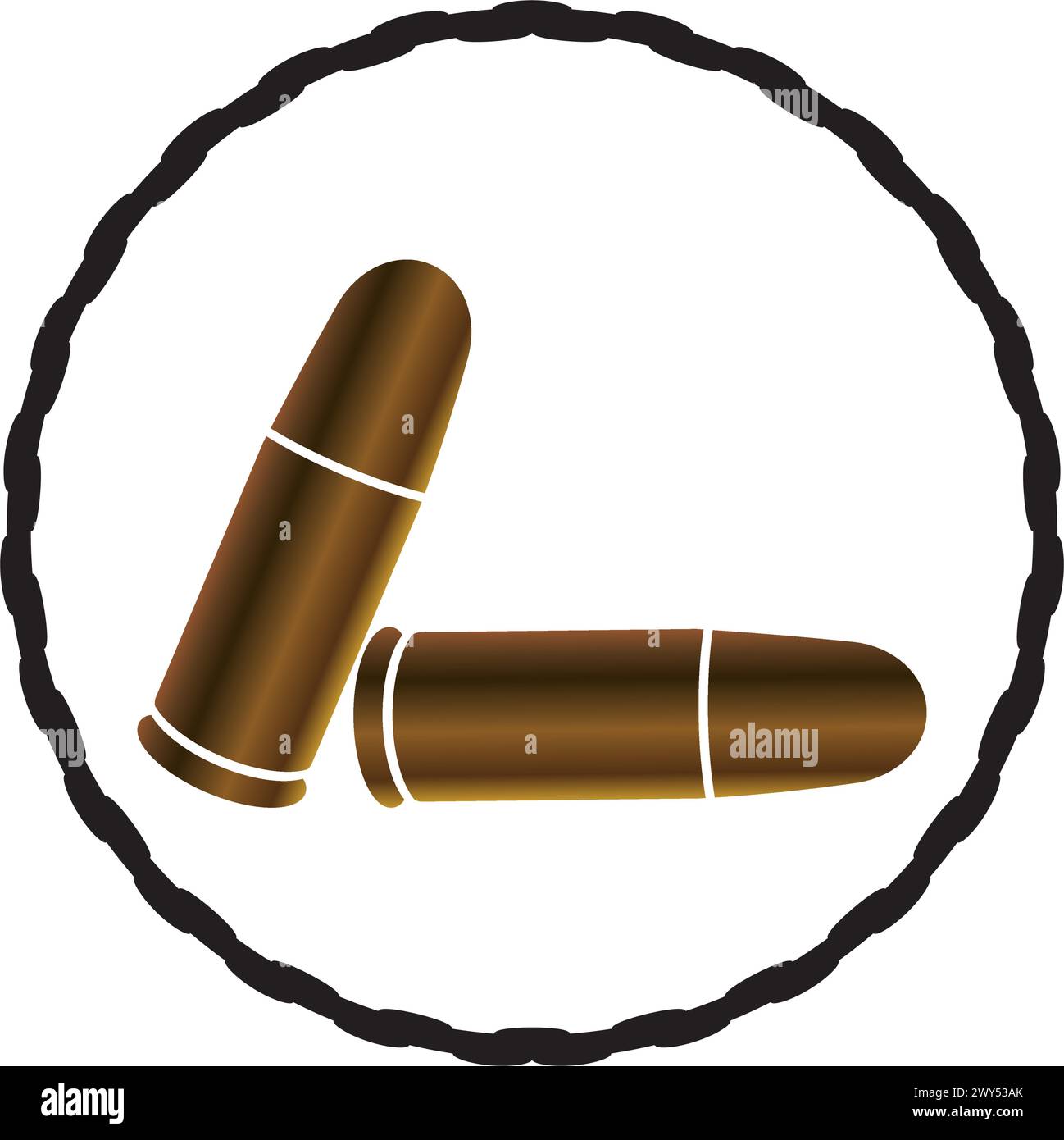 Bullet icon vector illustration symbol design Stock Vector Image & Art ...