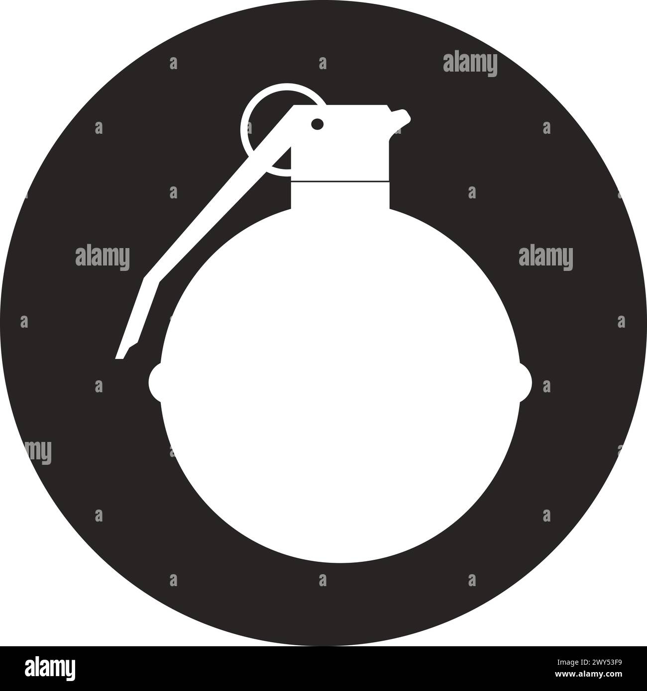 Grenade icon vector illustration symbol design Stock Vector Image & Art ...