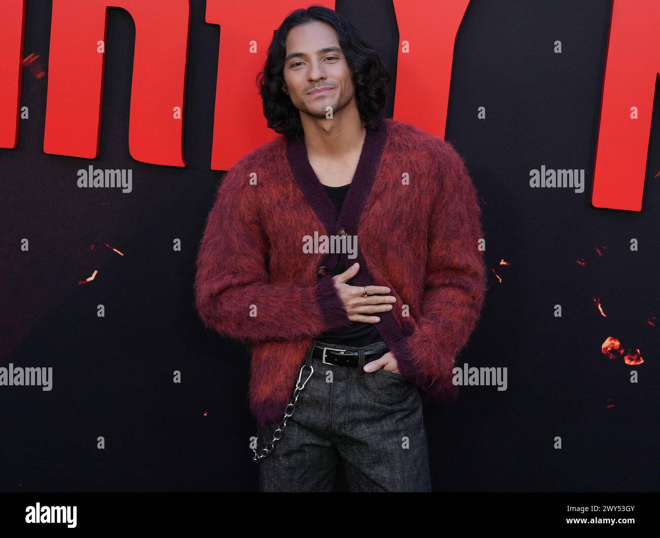 Brandon Perea at the Universal Pictures' MONKEY MAN Los Angeles ...