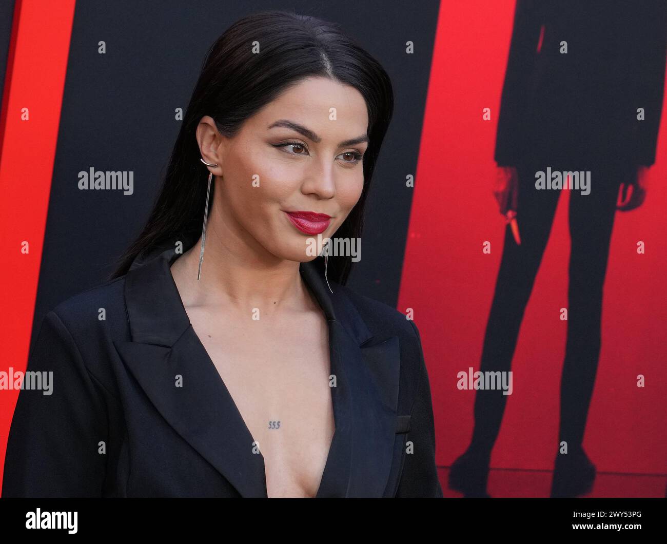 Megan Batoon at the Universal Pictures' MONKEY MAN Los Angeles Premiere ...