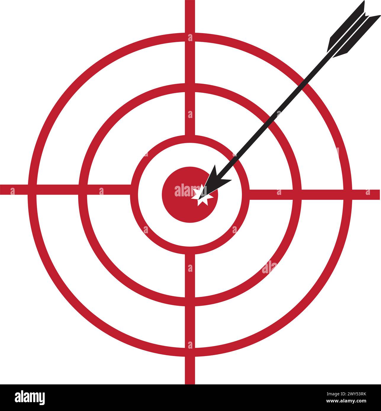 Target icon vector illustration symbol design Stock Vector Image & Art ...