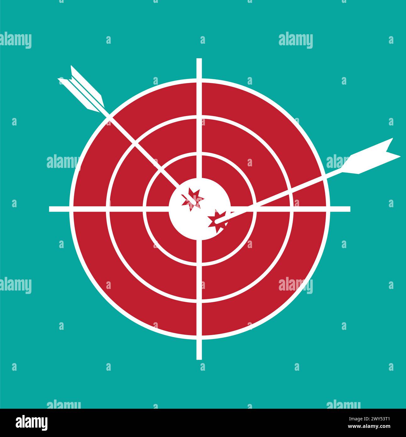 Target icon vector illustration symbol design Stock Vector Image & Art ...