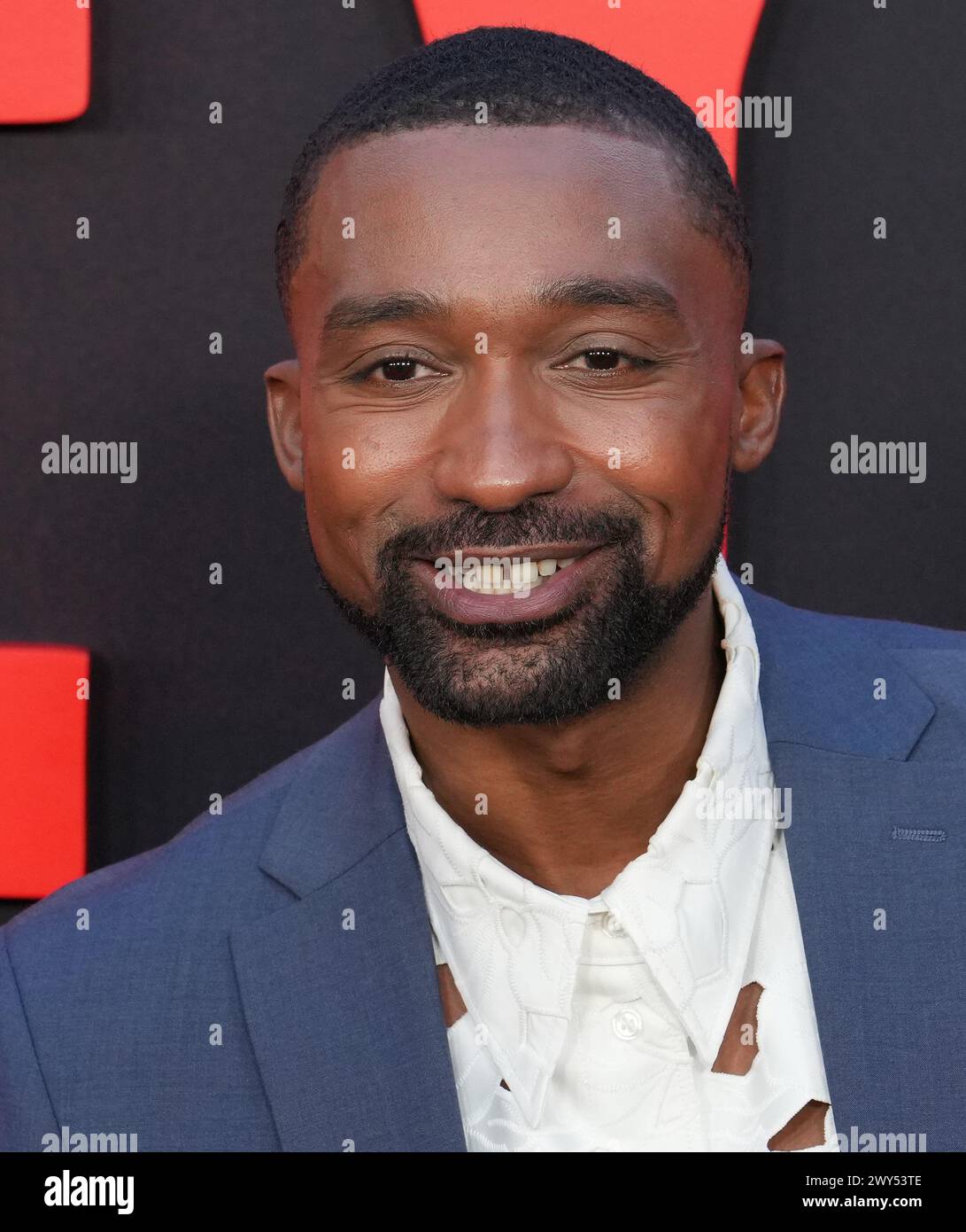 Allan K Washington at the Universal Pictures' MONKEY MAN Los Angeles ...