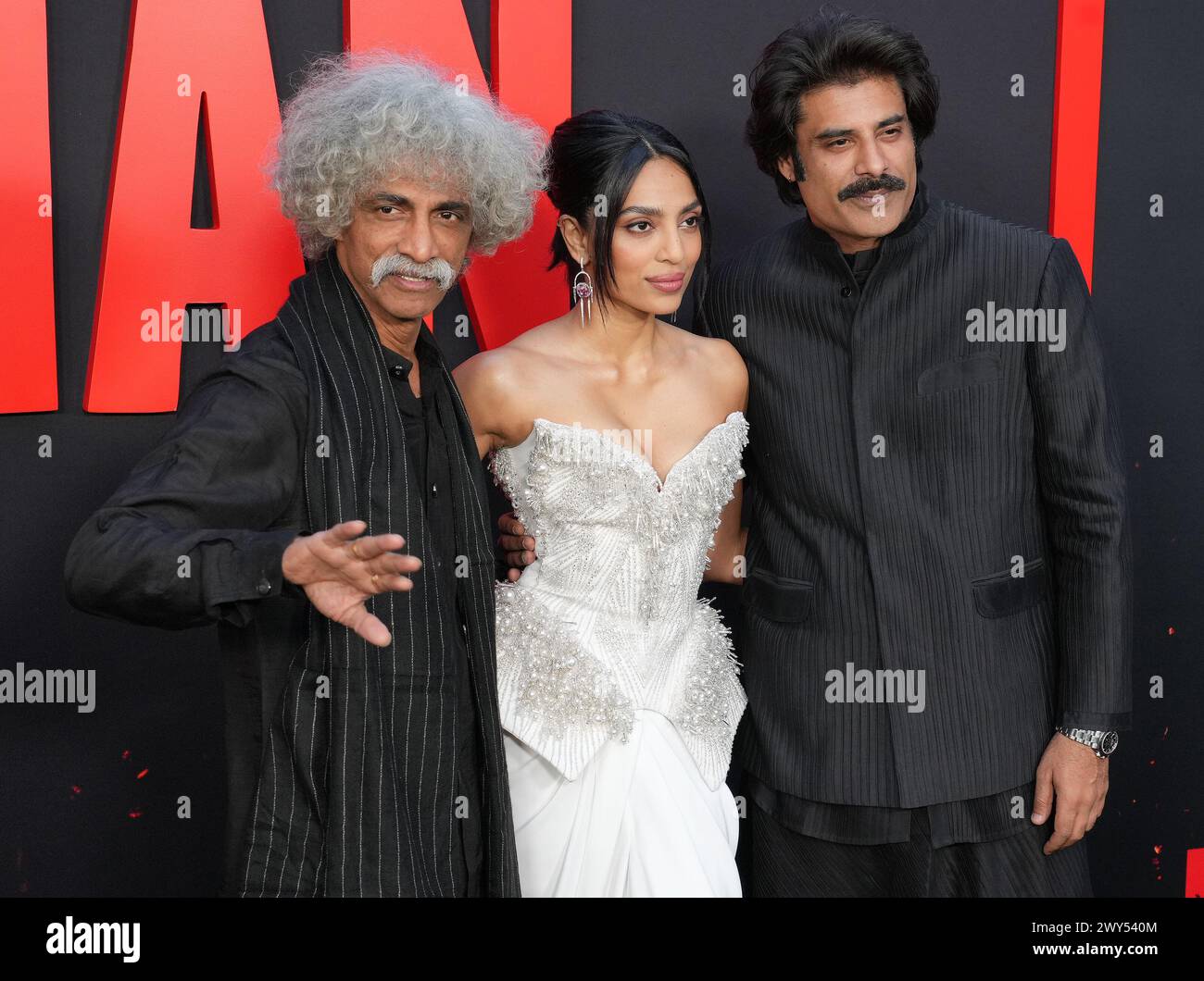 (L-R) Makarand Deshpande, Sobhita Dhulipala, Sikandar Kher at the ...