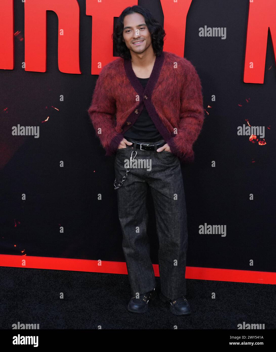 Brandon Perea at the Universal Pictures' MONKEY MAN Los Angeles ...