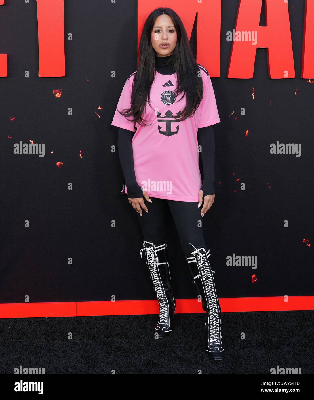 Naz Perez at the Universal Pictures' MONKEY MAN Los Angeles Premiere ...