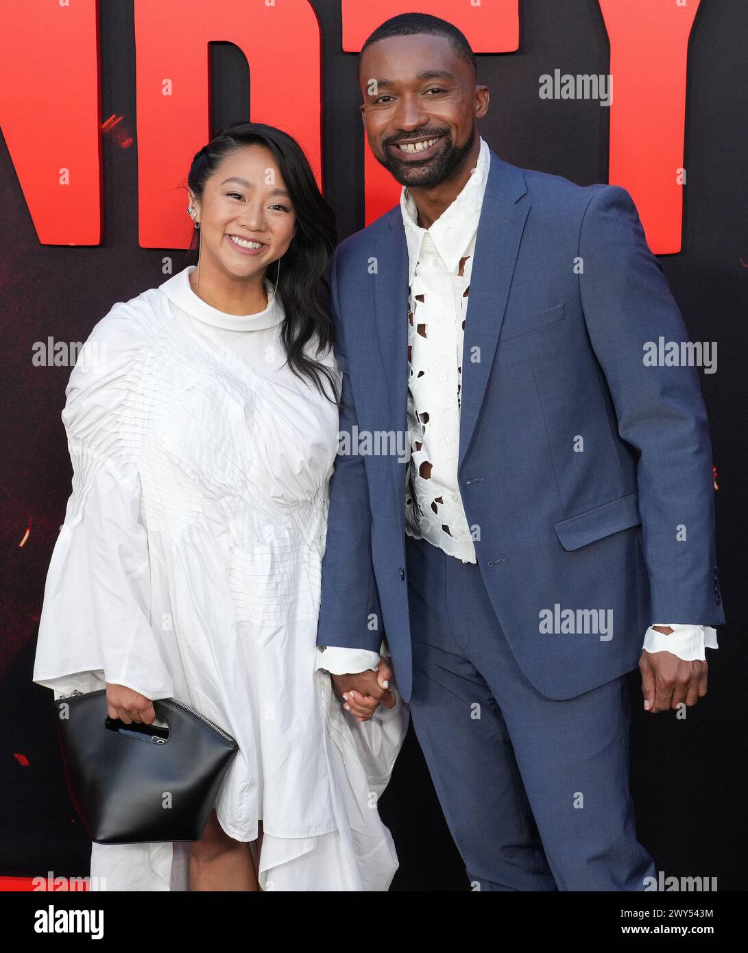 Los Angeles, USA. 03rd Apr, 2024. (L-R) Stephanie Hsu and Allan K ...