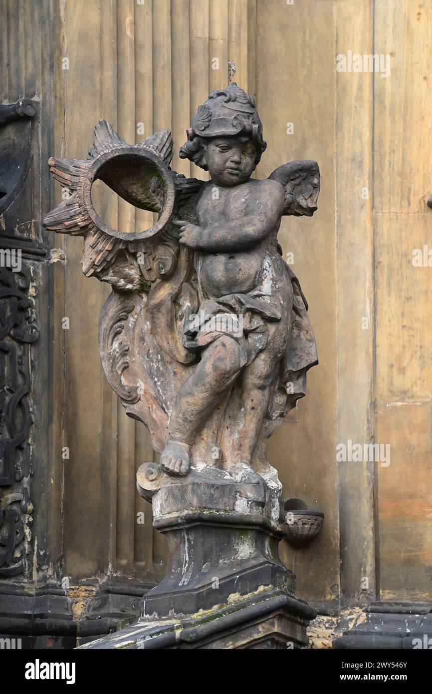 Olomouc, Czech Republic. 04th Apr, 2024. Baroque monument (Trinity ...