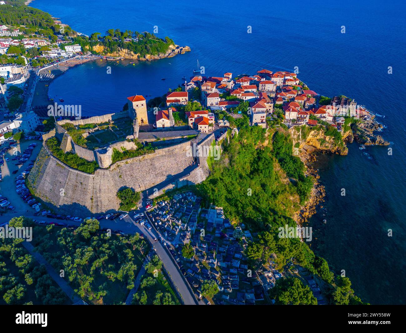 Montenegro ulcinj riviera hi-res stock photography and images - Alamy