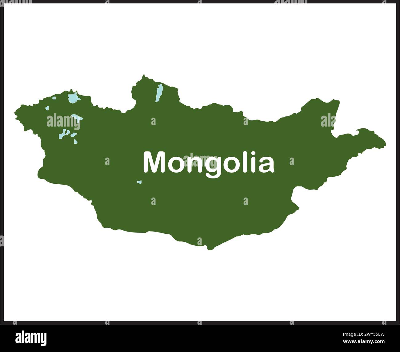 Mongolia map icon vector illustration symbol design Stock Vector Image ...