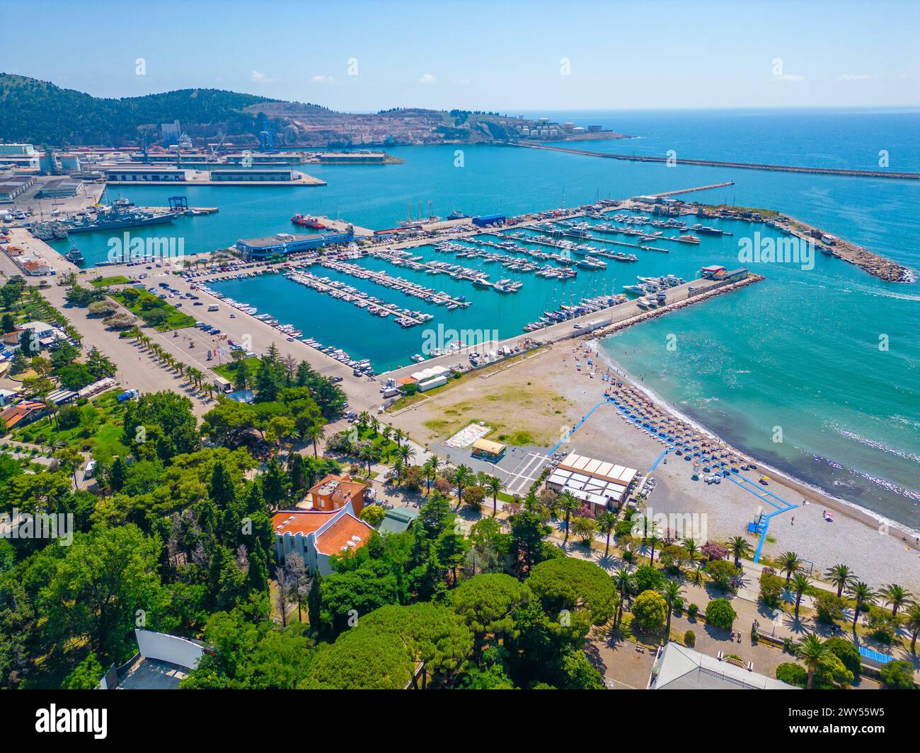 Bar port montenegro ship hi-res stock photography and images - Alamy