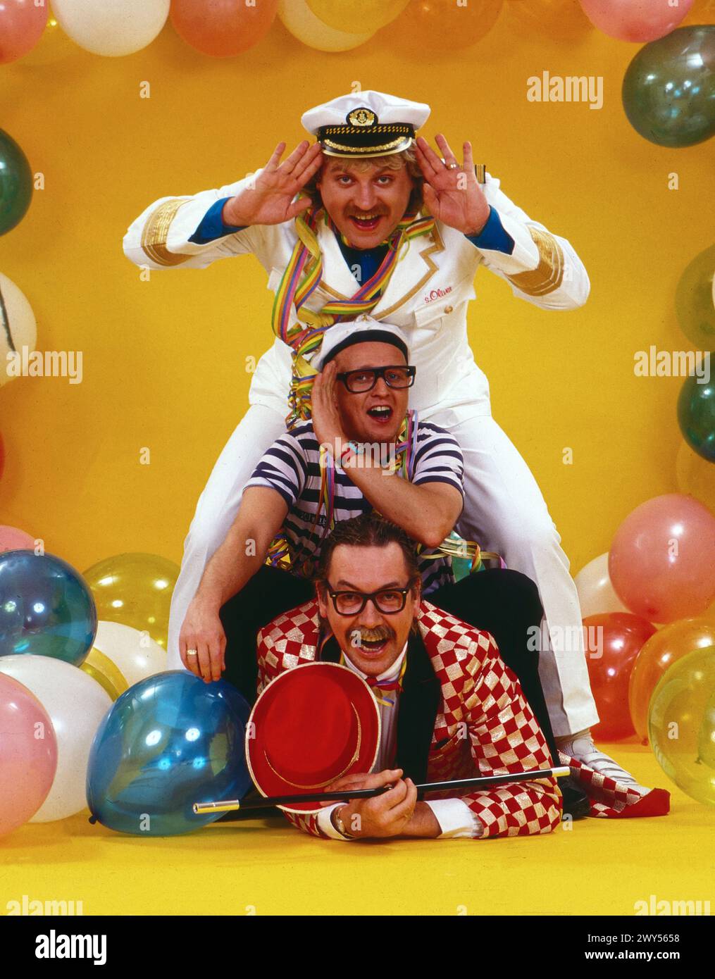 Stimmungsduo Klaus und Klaus, bestehend aus Klaus Baumgart und Klaus ...