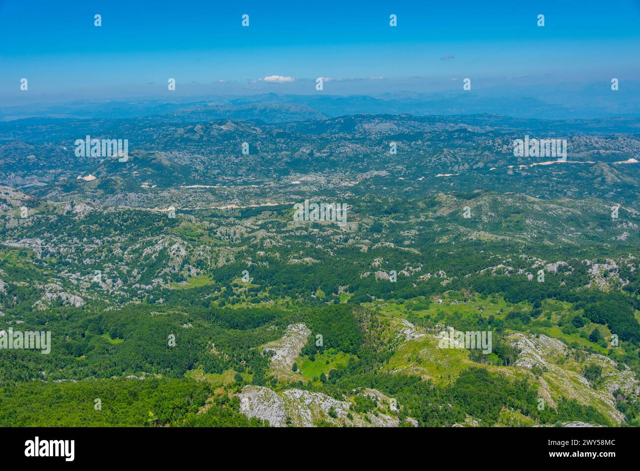 Landscape of Lovcen National Park in Montenegro Stock Photo - Alamy