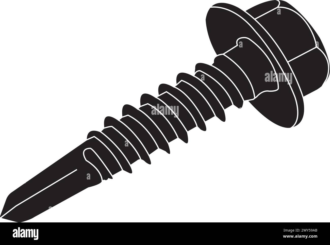 Bolt icon vector illustration symbol design Stock Vector Image & Art ...