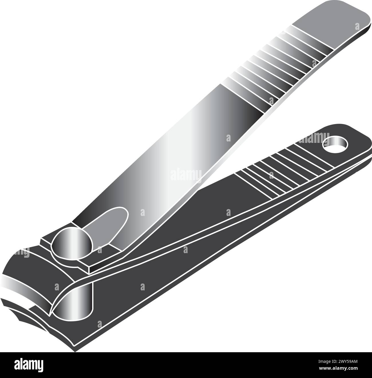 Fingernail cutter Stock Vector Images - Alamy