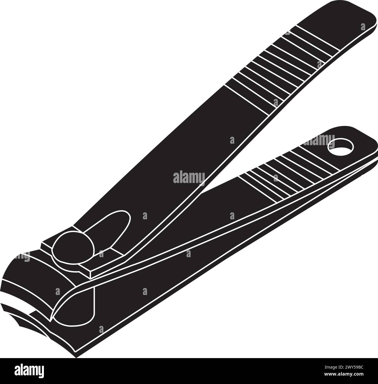 Fingernail cutter Stock Vector Images - Alamy