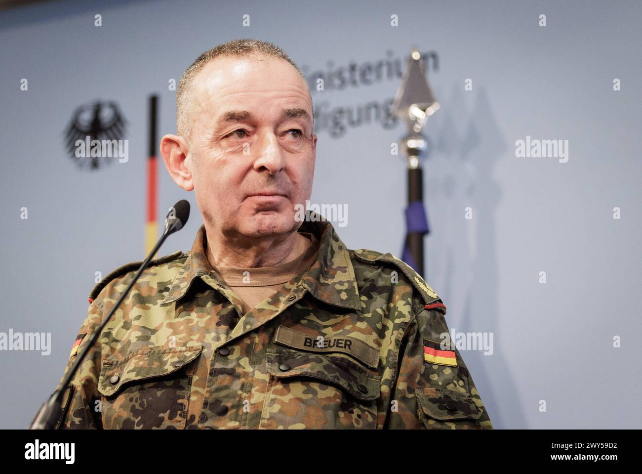 General Carsten Breuer, Generalinspekteur der Bundeswehr, aufgenommen ...