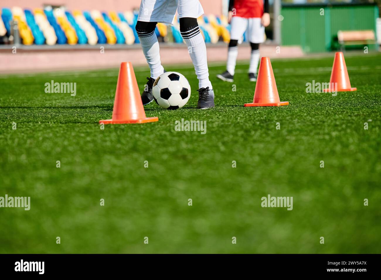 Soccer technique drill hi-res stock photography and images - Alamy
