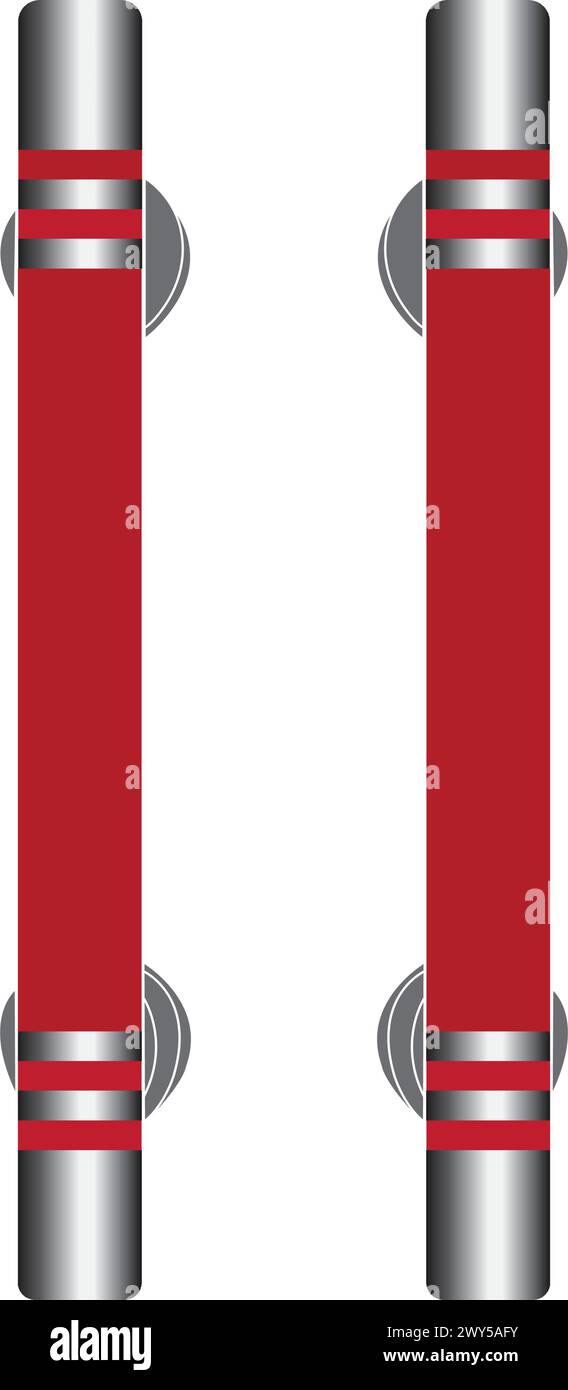 Minimalist door handle logo vector simple design Stock Vector Image ...