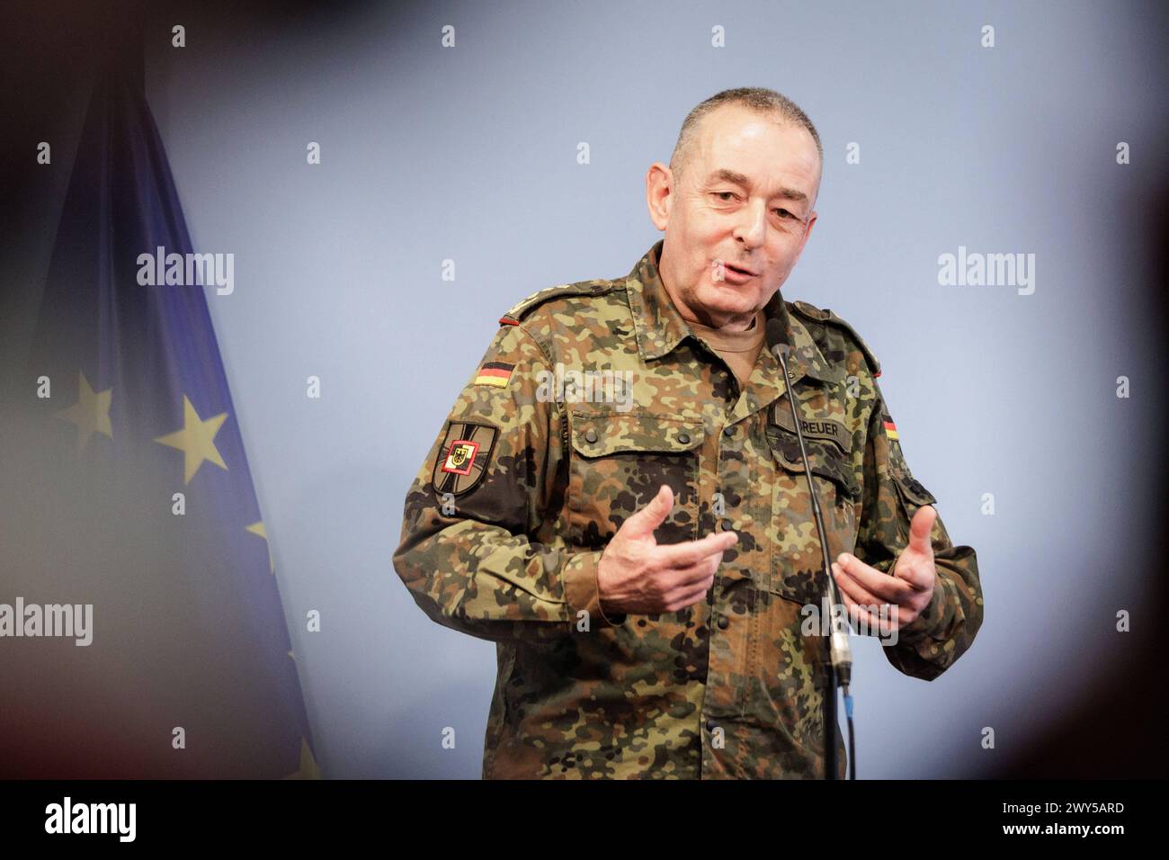 General Carsten Breuer, Generalinspekteur der Bundeswehr, aufgenommen ...