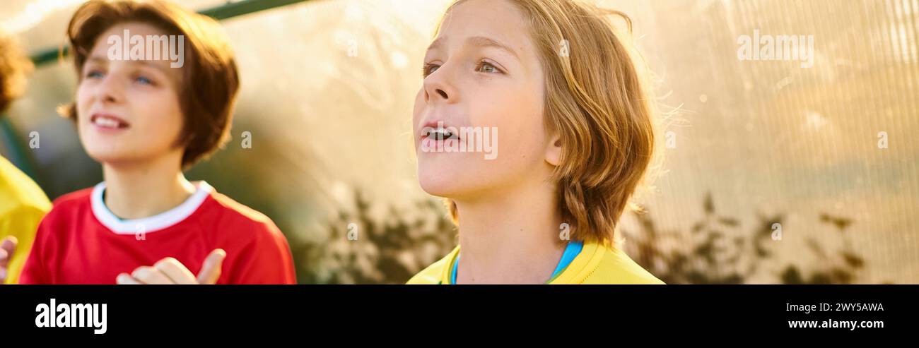Group of kindergarten kids socializing hi-res stock photography and ...