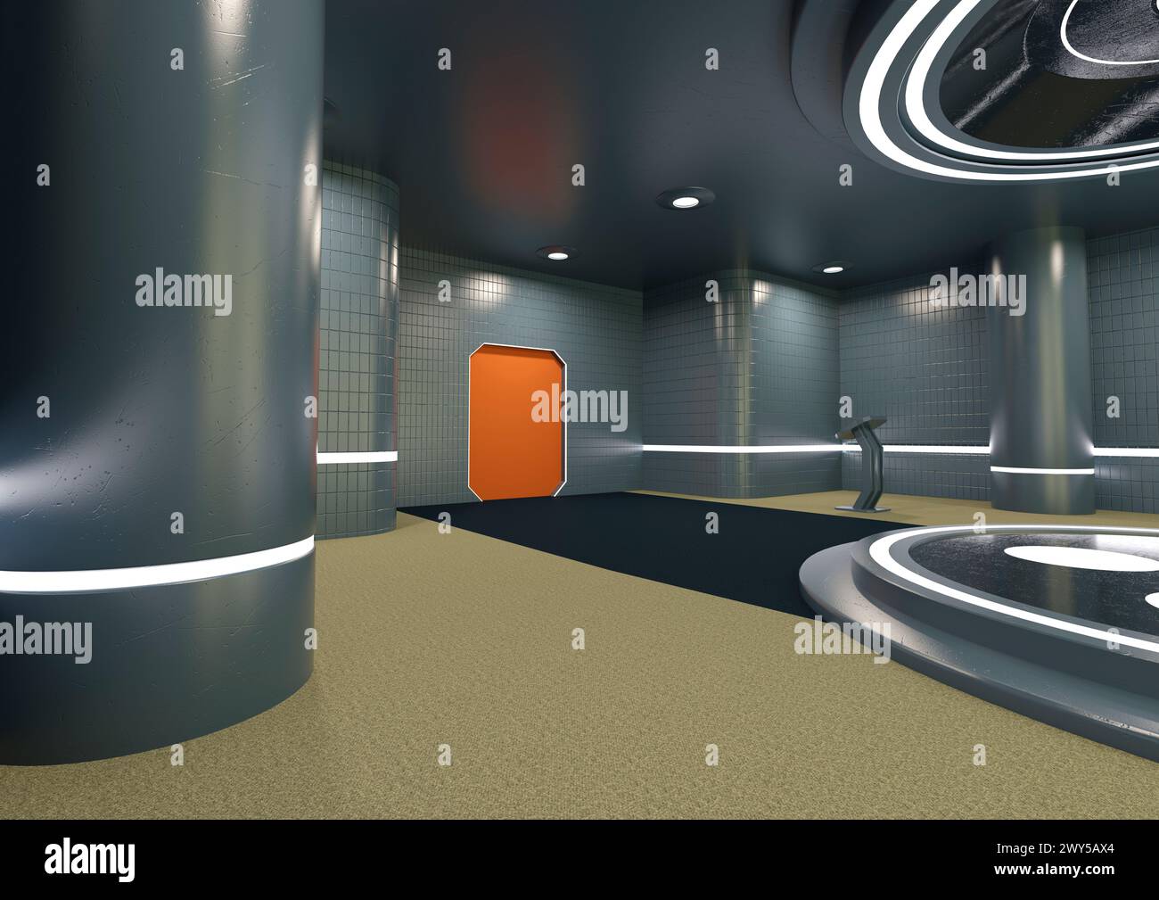 Teleporter sci fi hi-res stock photography and images - Alamy