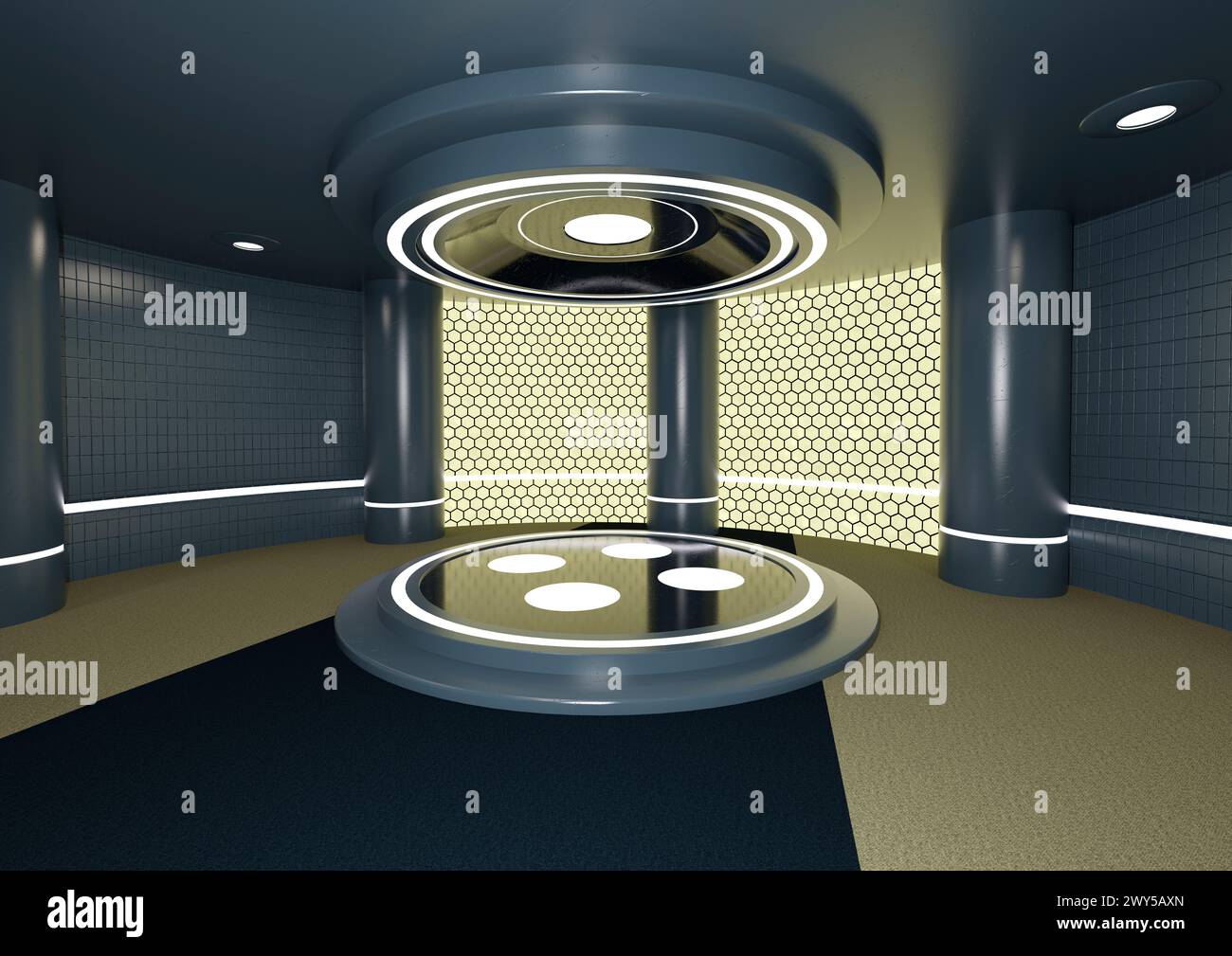 Teleporter sci fi hi-res stock photography and images - Alamy