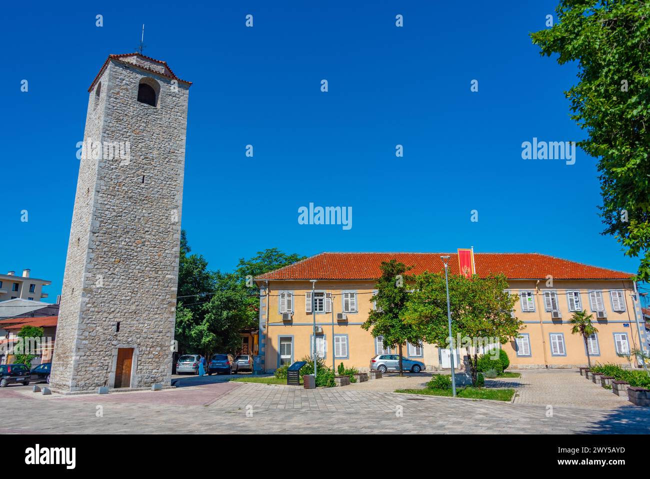 Town square of podgorica hi-res stock photography and images - Alamy
