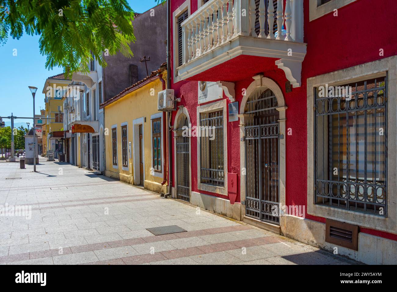 Town square of podgorica hi-res stock photography and images - Alamy