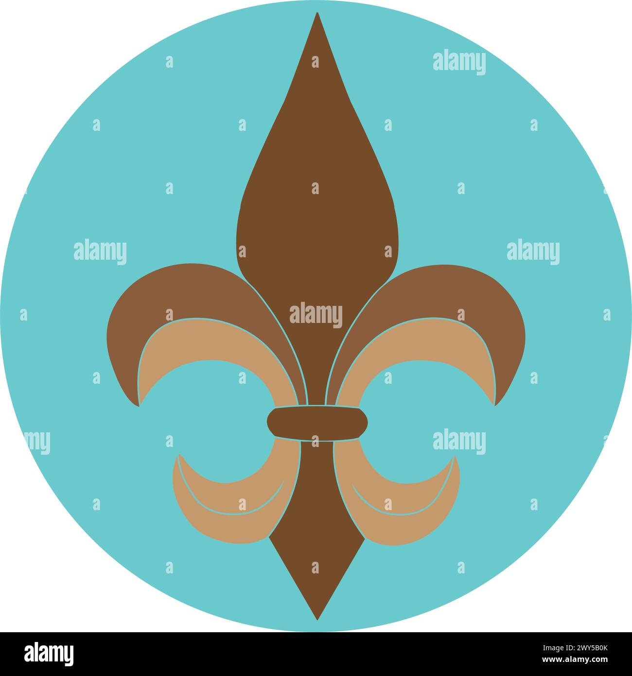 Fleur de lys florence Stock Vector Images - Alamy