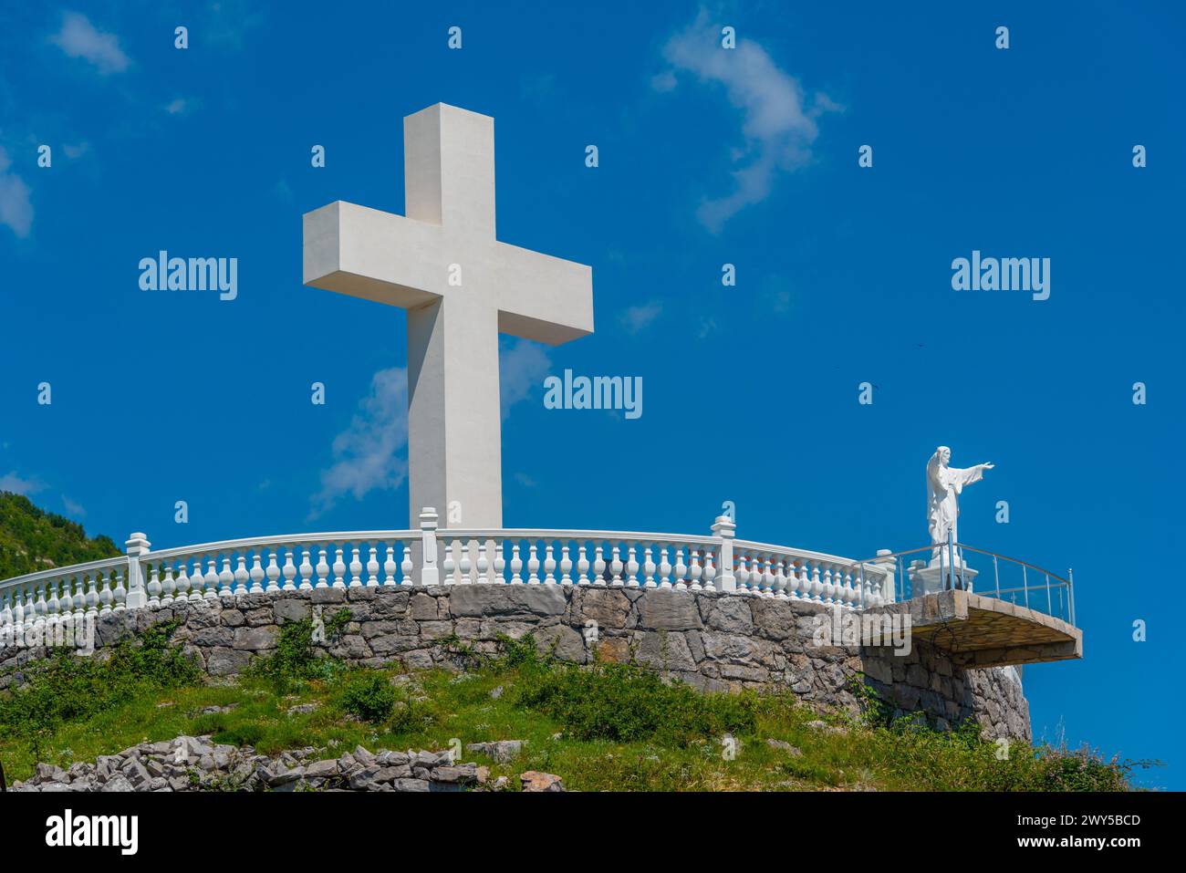 Delaj viewpoint near Korita village in Montenegro Stock Photo - Alamy