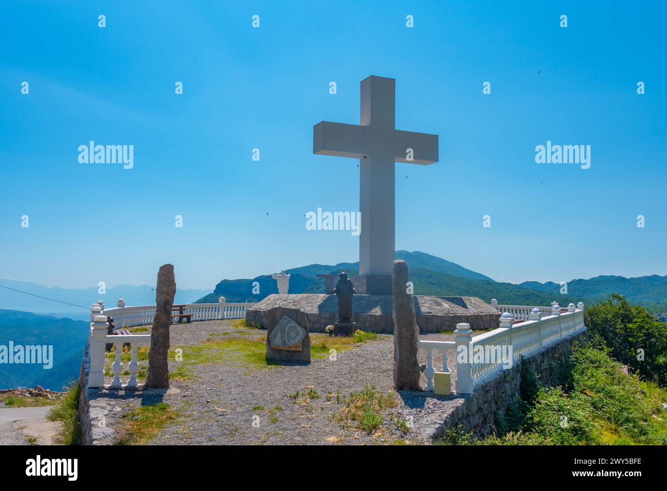 Delaj viewpoint near Korita village in Montenegro Stock Photo - Alamy