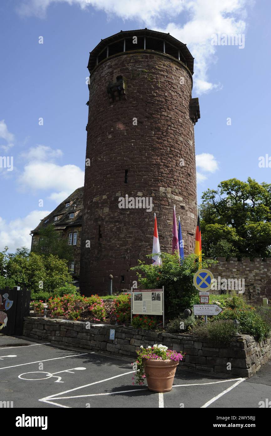 Rapunzel tower in trendelburg hi-res stock photography and images - Alamy