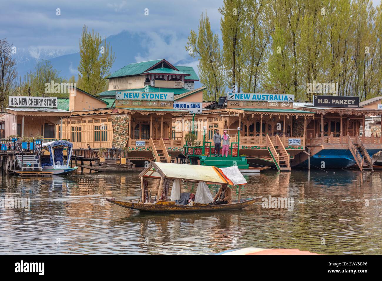 Dal lake, Srinagar, Kashmir, India Stock Photo - Alamy