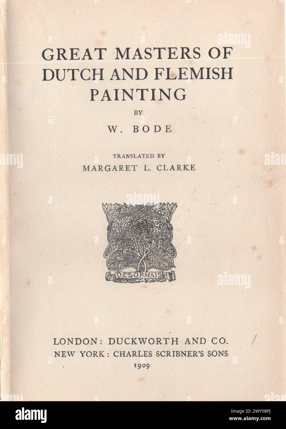 Great masters of Dutch and Flemish painting by W. Done translated by ...