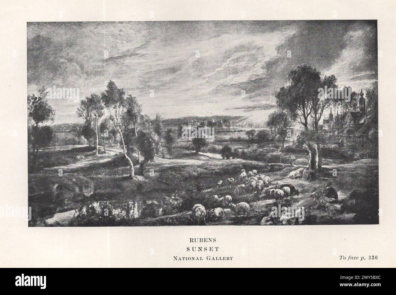 Rubens masterpiece the sunset hi-res stock photography and images - Alamy