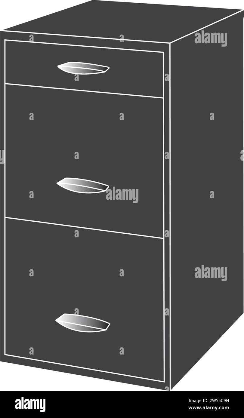 Cabinet cupboard icon vector designtemplate Stock Vector Image & Art ...