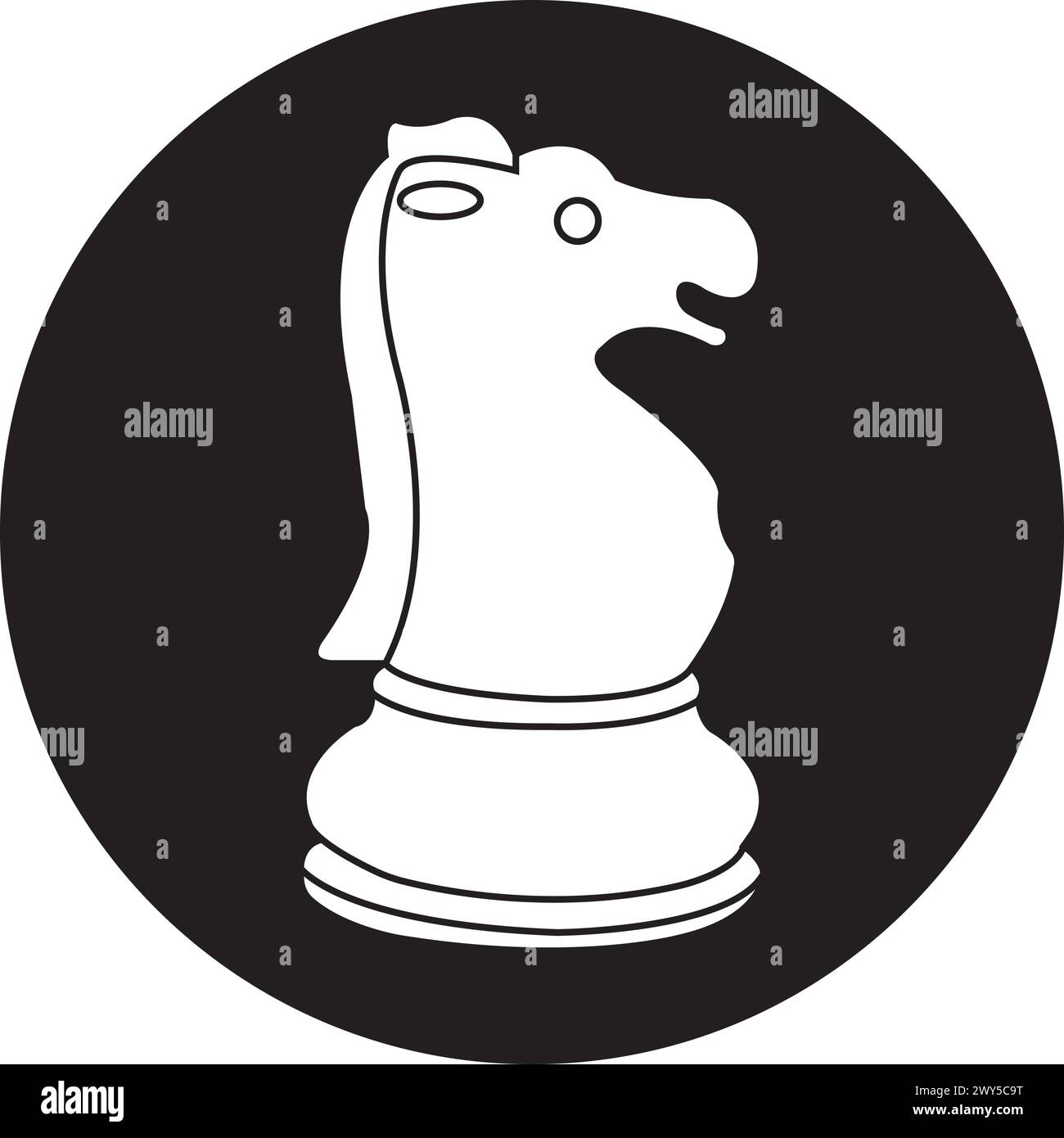 Close up of chess pieces Stock Vector Images - Alamy
