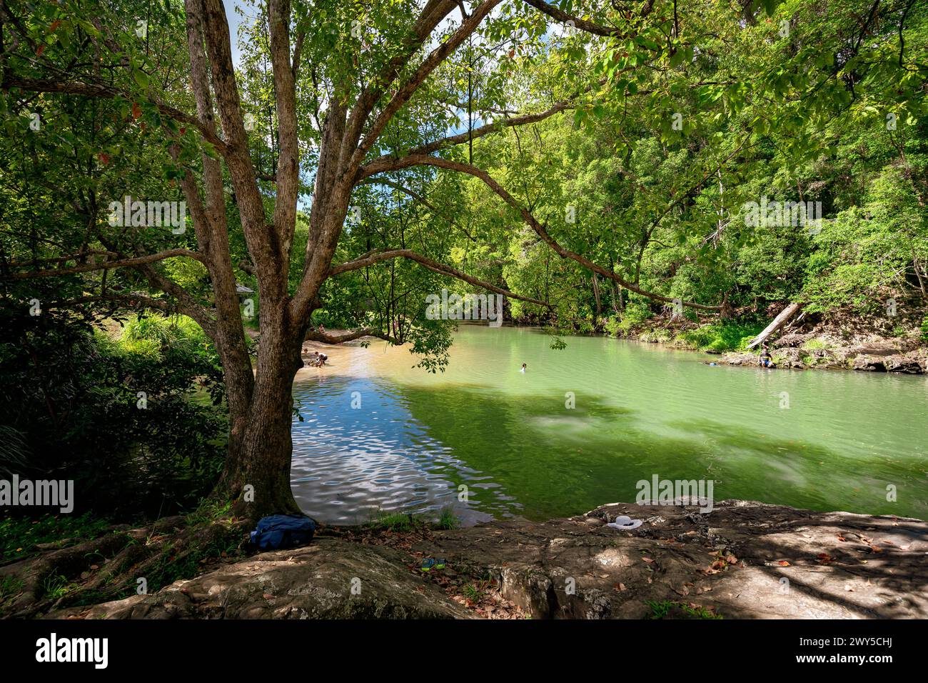 Currumbin Rock Pools in Gold Coast, Queensland, Australia Stock Photo ...