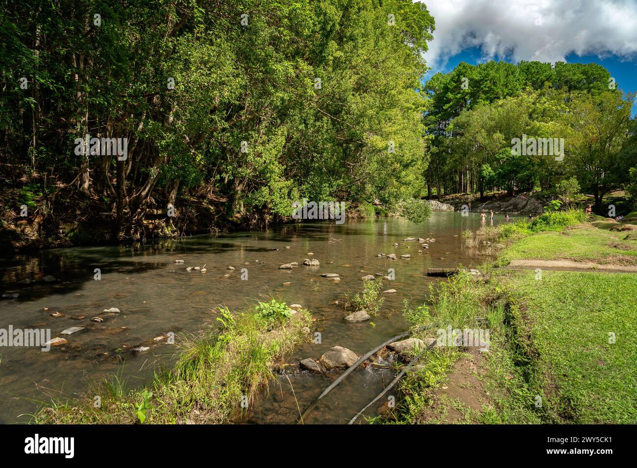 Currumbin Rock Pools in Gold Coast, Queensland, Australia Stock Photo ...