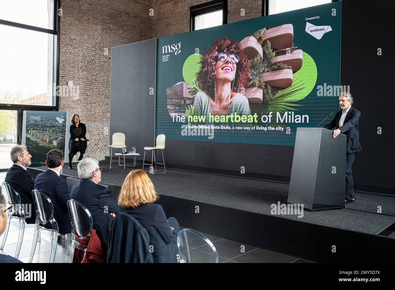 Milano, Italia. 04th Apr, 2024. Nella foto Giancarlo Tancredi Milano ...