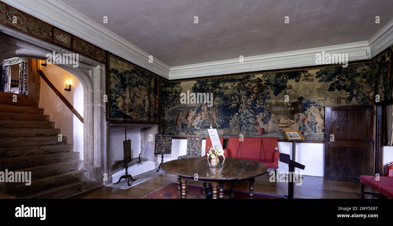 Cotehele house punch room hi-res stock photography and images - Alamy