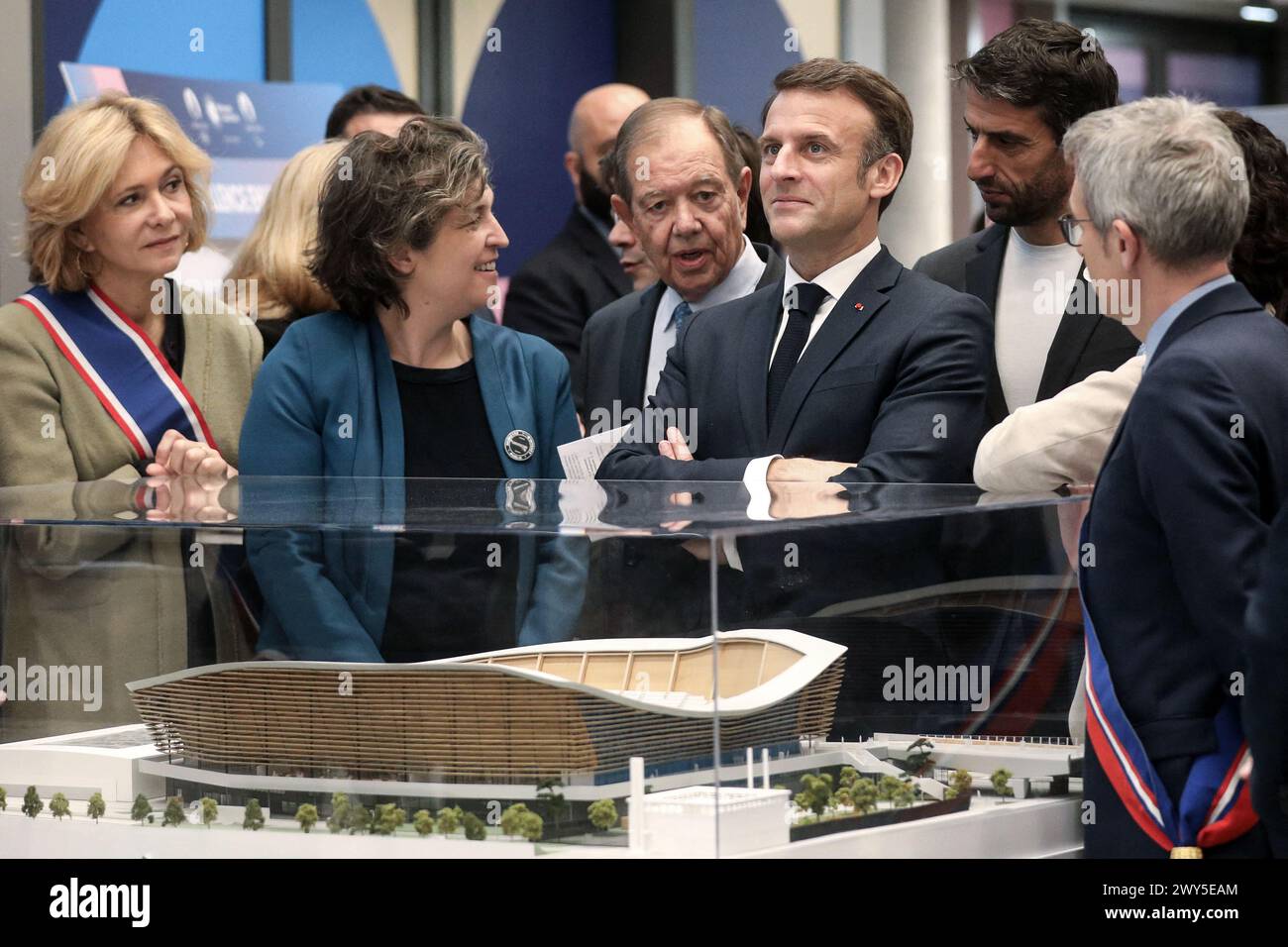 Saint Denis, France. 04th Apr, 2024. Ile-de-France's Regional Council ...