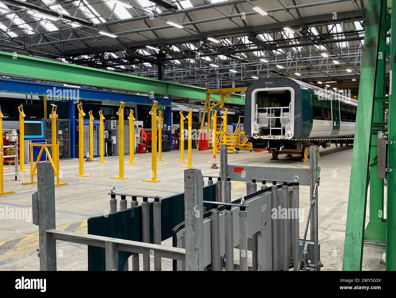 Alstom Litchurch Lane train-making plant in Derby, where Shadow ...